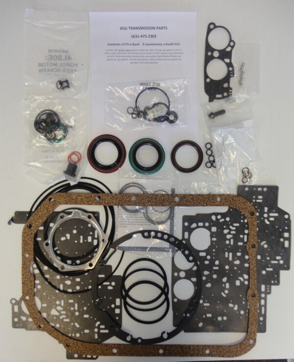 A343F, A340E, A340F 4 SPEED 2 WHEEL DRIVE / 4X4, 1999-2006 MASTER KIT ...